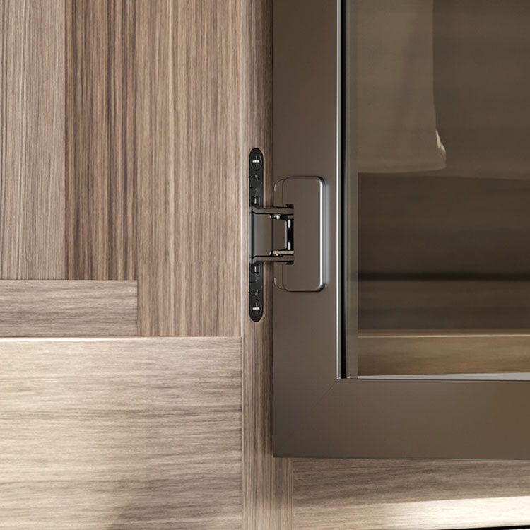 BISAGRA INVISIBLE SALICE PARA PERFIL DE ALUMINIO MOD. CQZ3KE6XXV (PAR ...